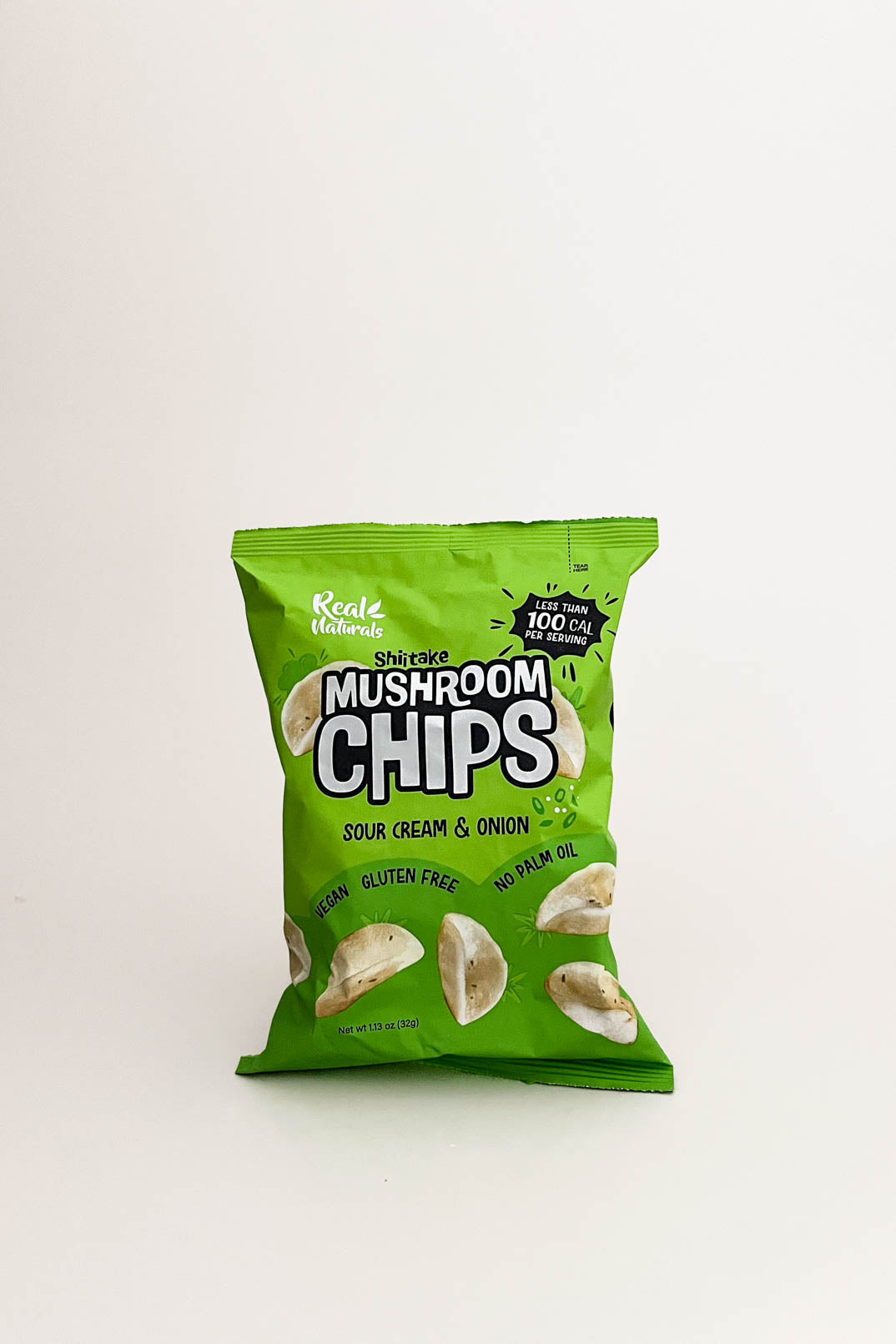 Real Naturals Shiitake Mushroom Chips Sour Cream & Onion– Down to Earth ...
