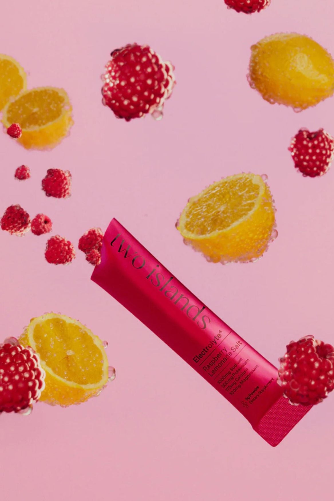 Two Islands Electrolyte Raspberry Lemonade– Down to Earth Organics
