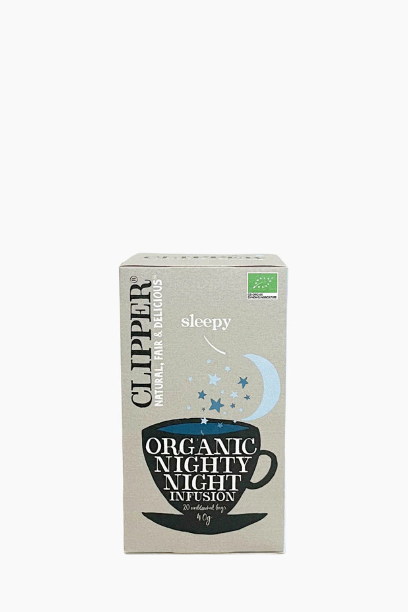 Clipper Nighty Night Infusion Tea 20 Bags– Down to Earth Organics