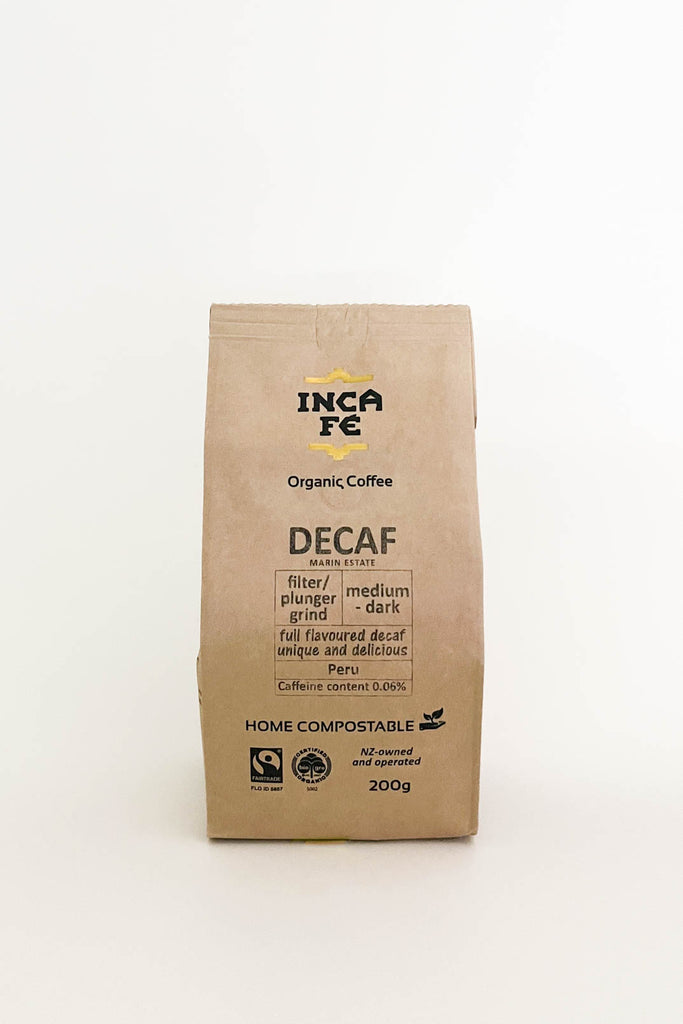 Incafe Decaf Filter/Plunger Grind– Down to Earth Organics